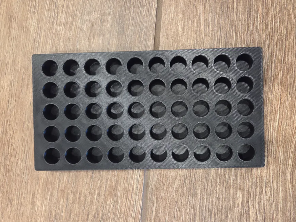large caliber bullet reloading tray by Wyrisser MakerWorld: Download ...