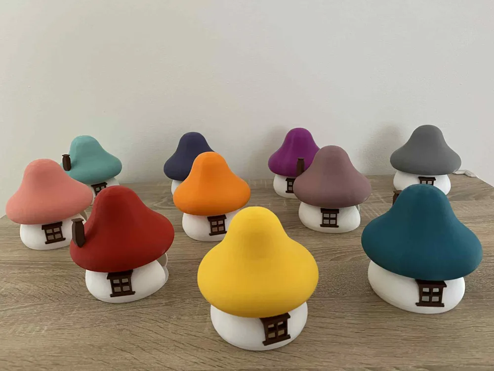 Smurf House - Free 3D Print Model - MakerWorld