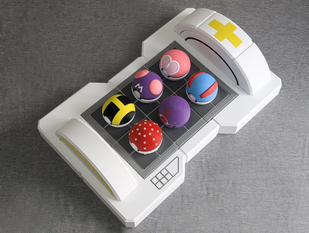 Pokemon Healing Machine - Free 3D Print Model - MakerWorld