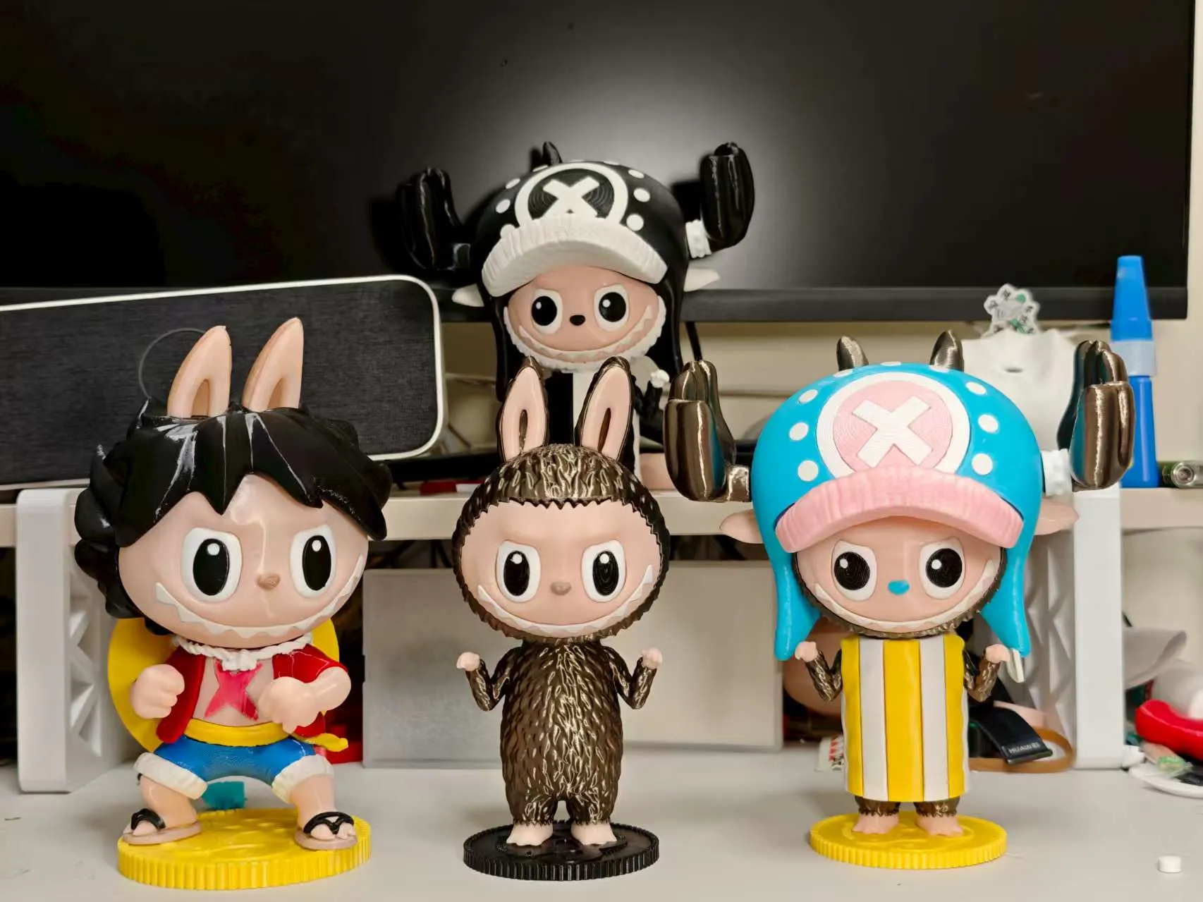 Labubu Chopper 18cm One Piece multi-part single-color printing No AMS ...