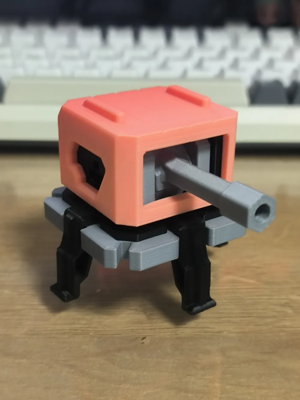 Infinitely Stackable Mini Turret by Puzzle 10th. MakerWorld: Download ...