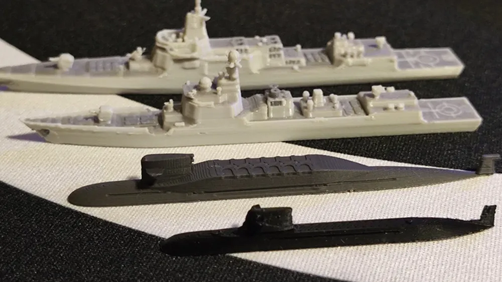 Type 094 Strategic Nuclear Submarine 1:2000 by redghost13 MakerWorld ...