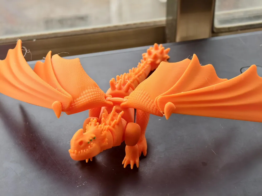 How to Train Your Dragon, Red Death, Red Dragon King, no supports MINI ...