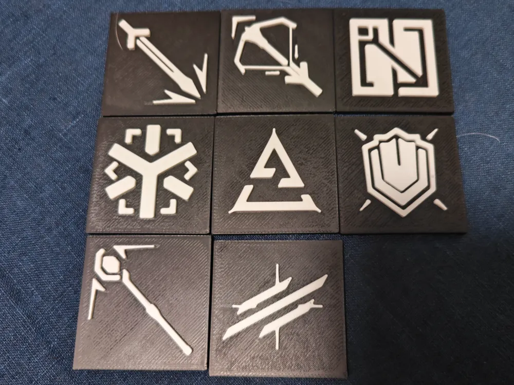 Arknights Class Icons by mulineko MakerWorld: Download Free 3D Models