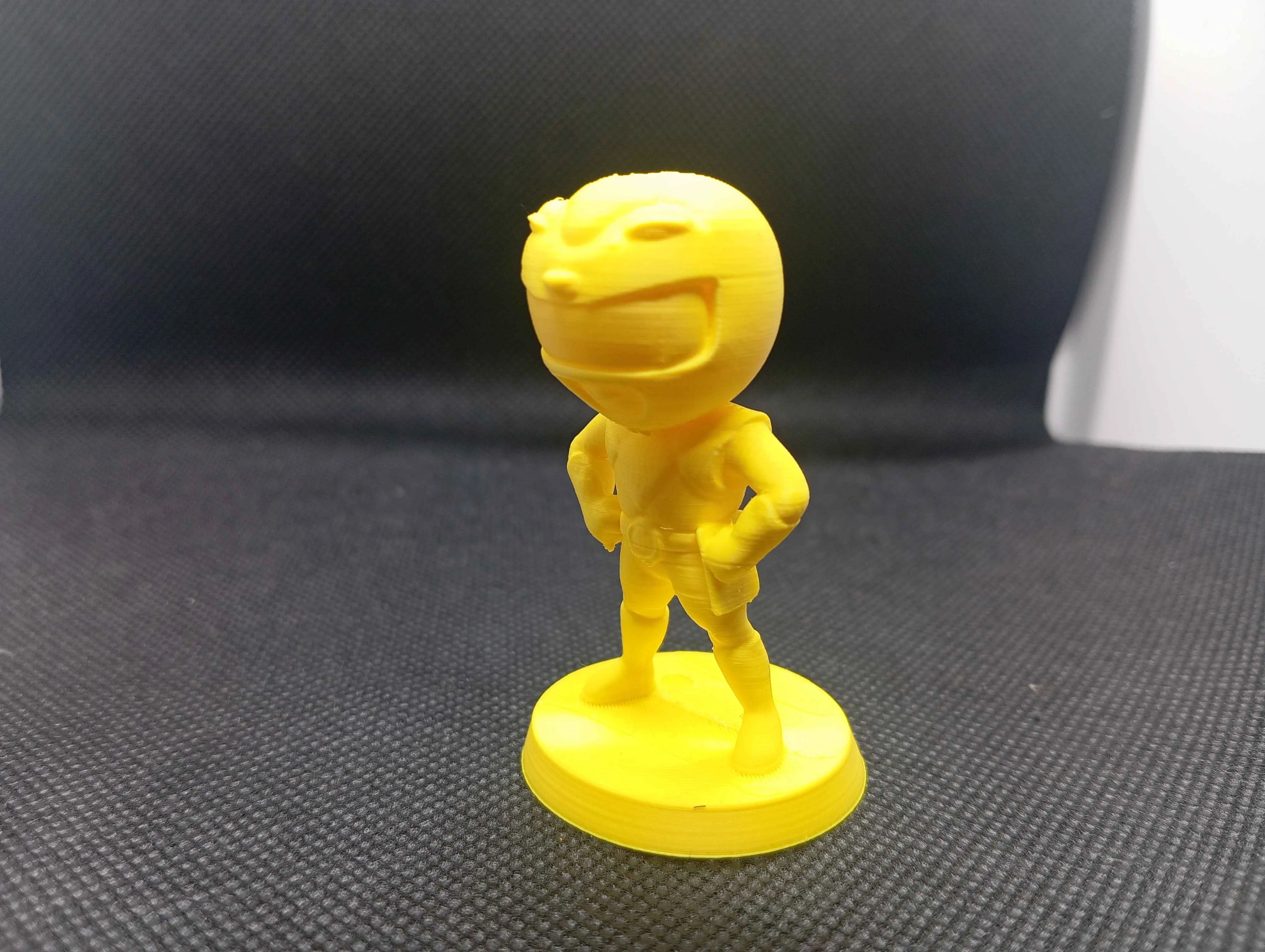 Yellow Power Ranger Chibi Toy Figurine for Kids by DreamMesh MakerWorld ...