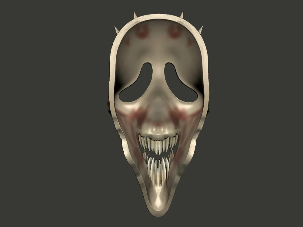 Mortal Kombat Ghostface Baraka MK1 by Black Gorilla Armory MakerWorld ...