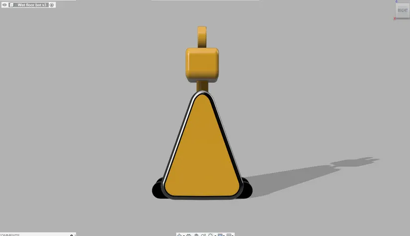 Five Nights At Freddys Wet Floor Bot Remixed by Cam.C MakerWorld ...