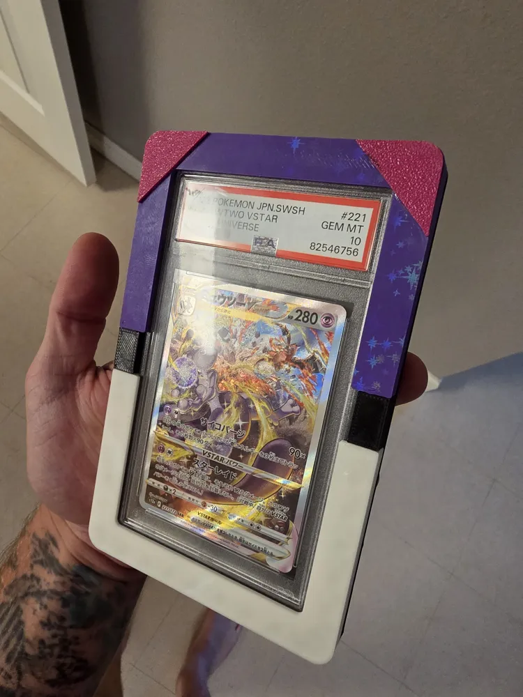 PokéBall Themed PSA Card Displays by CreativeSentinel MakerWorld ...