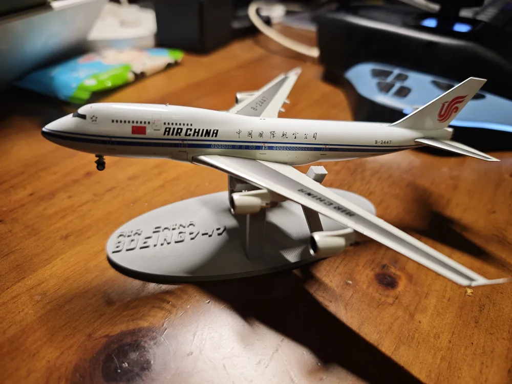 NG Boeing 747 Model Stand Base - Free 3D Print Model - MakerWorld