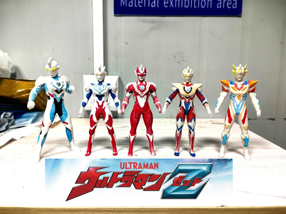Ultraman Z, all movie forms by 玩具小屋 MakerWorld: Download Free 3D Models