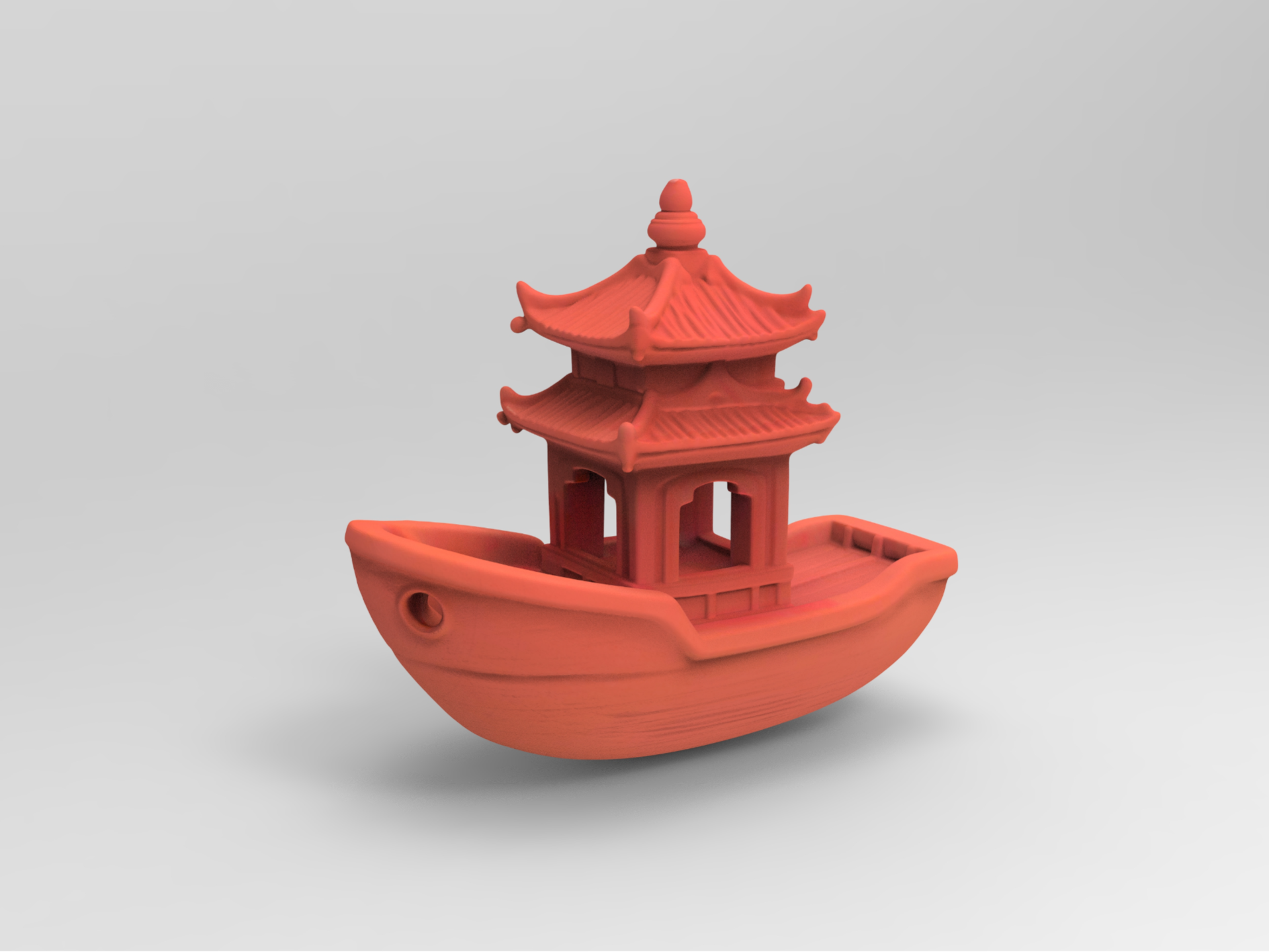 Beginner's essential print: Bambu Lab Japanese boat model by user ...
