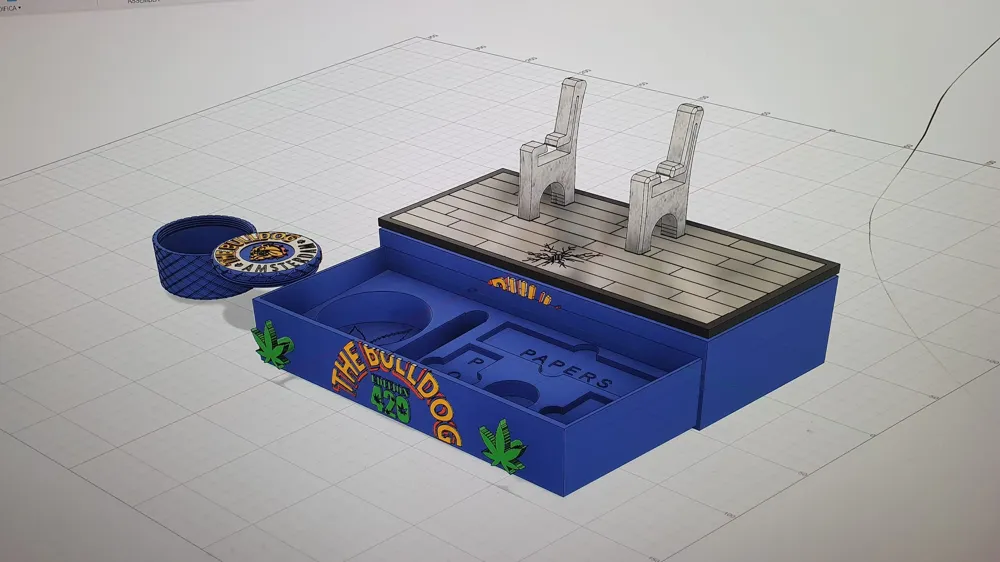 The Bulldog Storage Drawer Box by ND-Lab3D MakerWorld: Download Free 3D Models