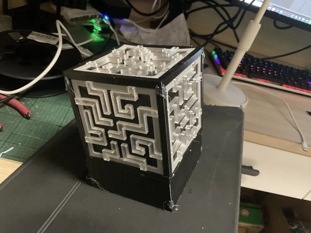 3Dプリント Minecraft AE2 MEコントローラー オープンソースモデル ME controller open-source ...