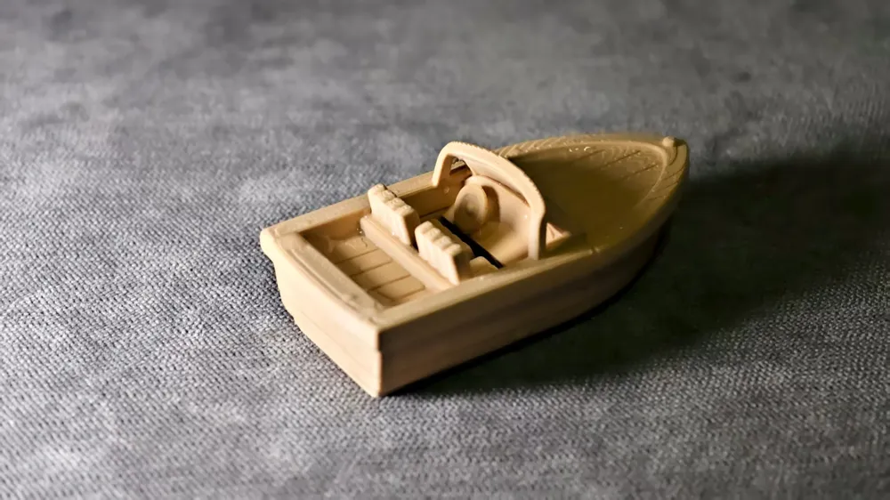 Unsinkable boat, bathtub toy, no supports - Free 3D Print Model ...