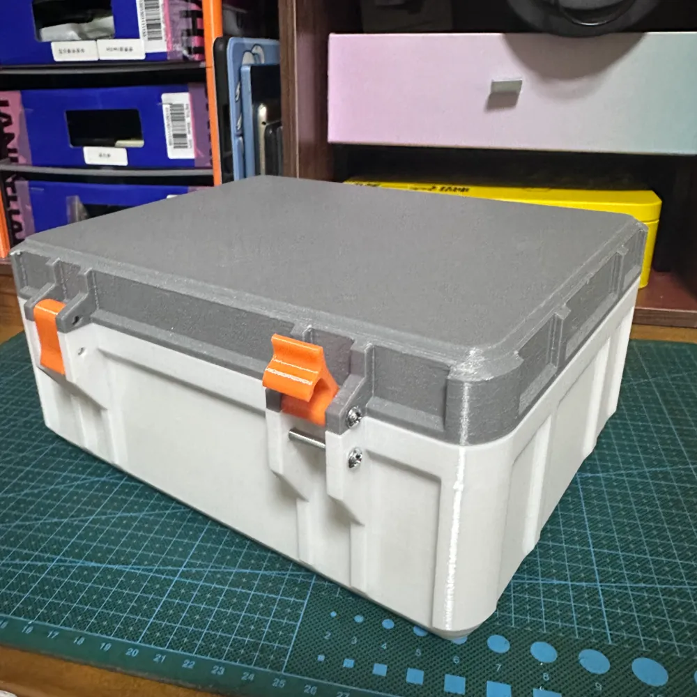 Large Storage Box with Latch by XW-culture MakerWorld: Download Free 3D ...