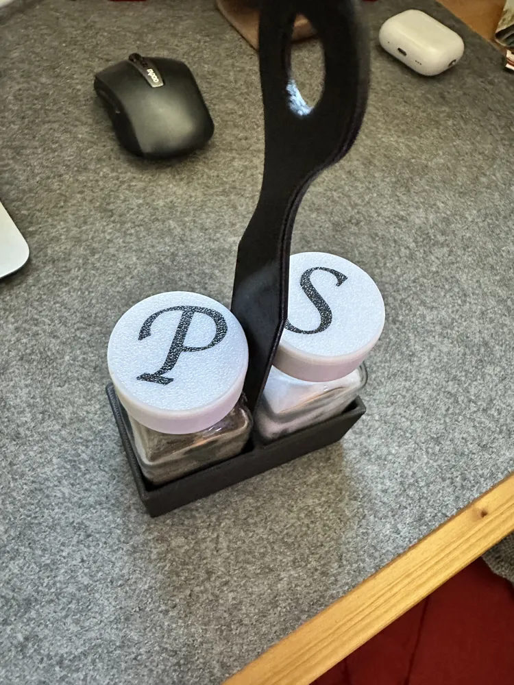 Salt and Pepper Holder - Free 3D Print Model - MakerWorld