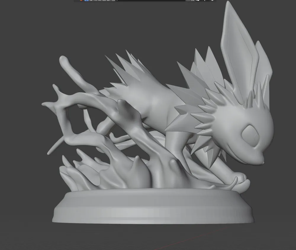 Life-Size Jolteon The Thunder Strikes pokemon - Free 3D Print Model ...