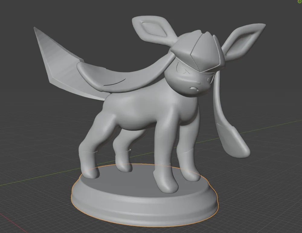 Life-Size Glaceon The Ice Type Elegance by Ryan @ TheMajinLab ...