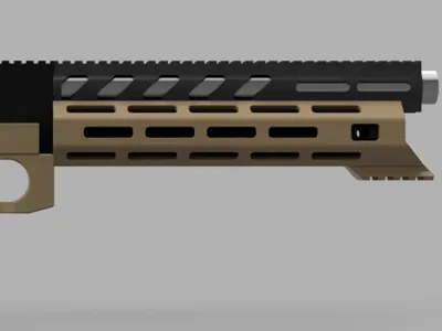 Umarex Notos AR Style Handguard Version 4 by saneroner MakerWorld: Download Free 3D Models