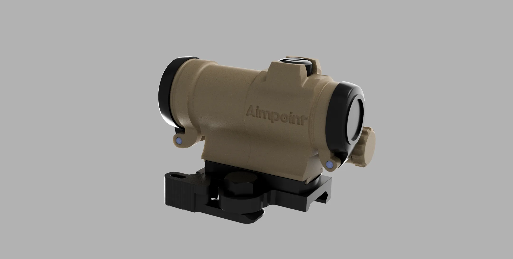 Aimpoint Comp M5s Red Dot Reflex Sight - Free 3D Print Model - MakerWorld
