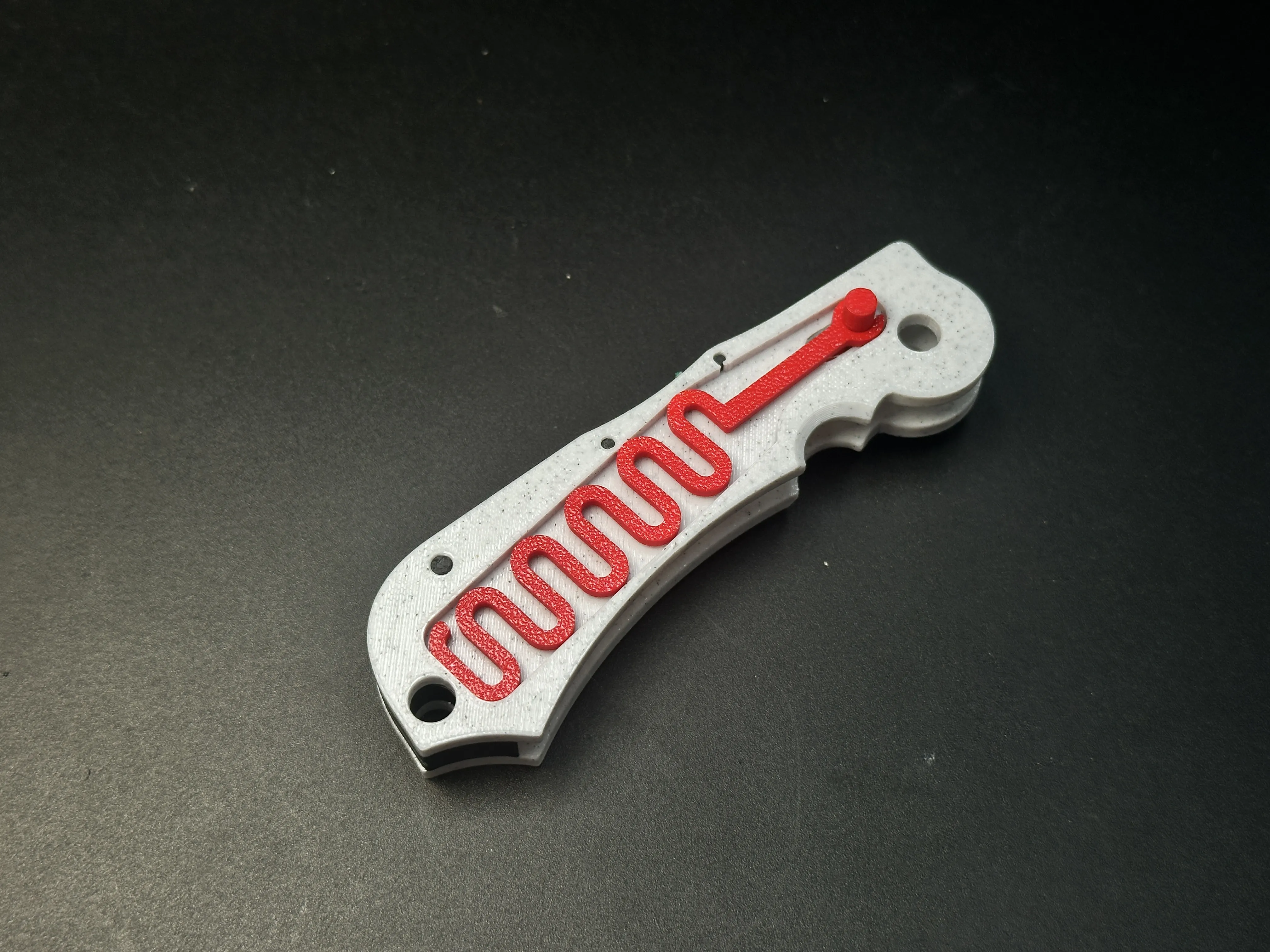 Spring-Axis Lock Folding Utility Knife - F3DP by Trent Studio ...