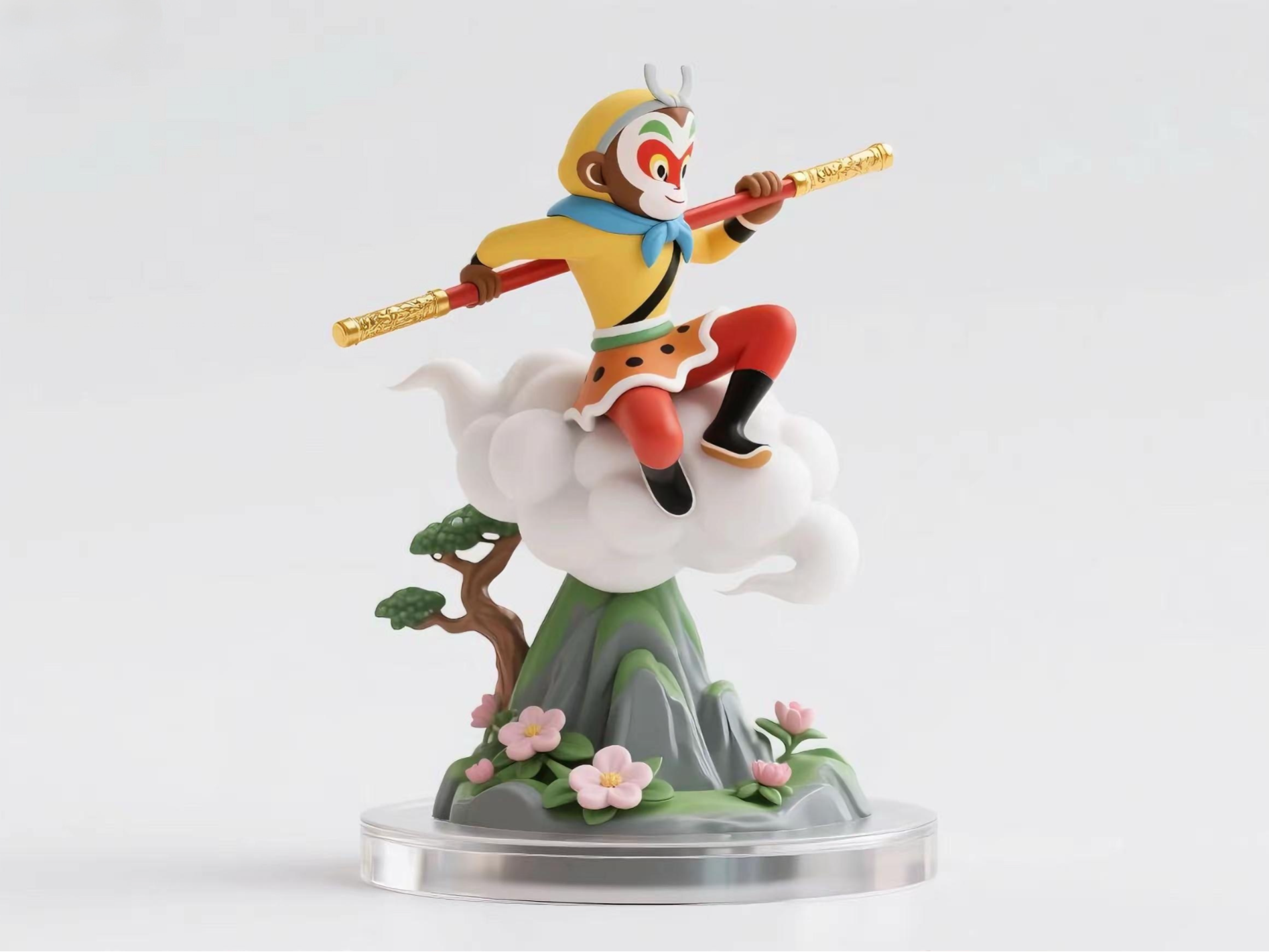 Somersault Cloud Sun Wukong Print in Place for A1 mini by a18yuan ...