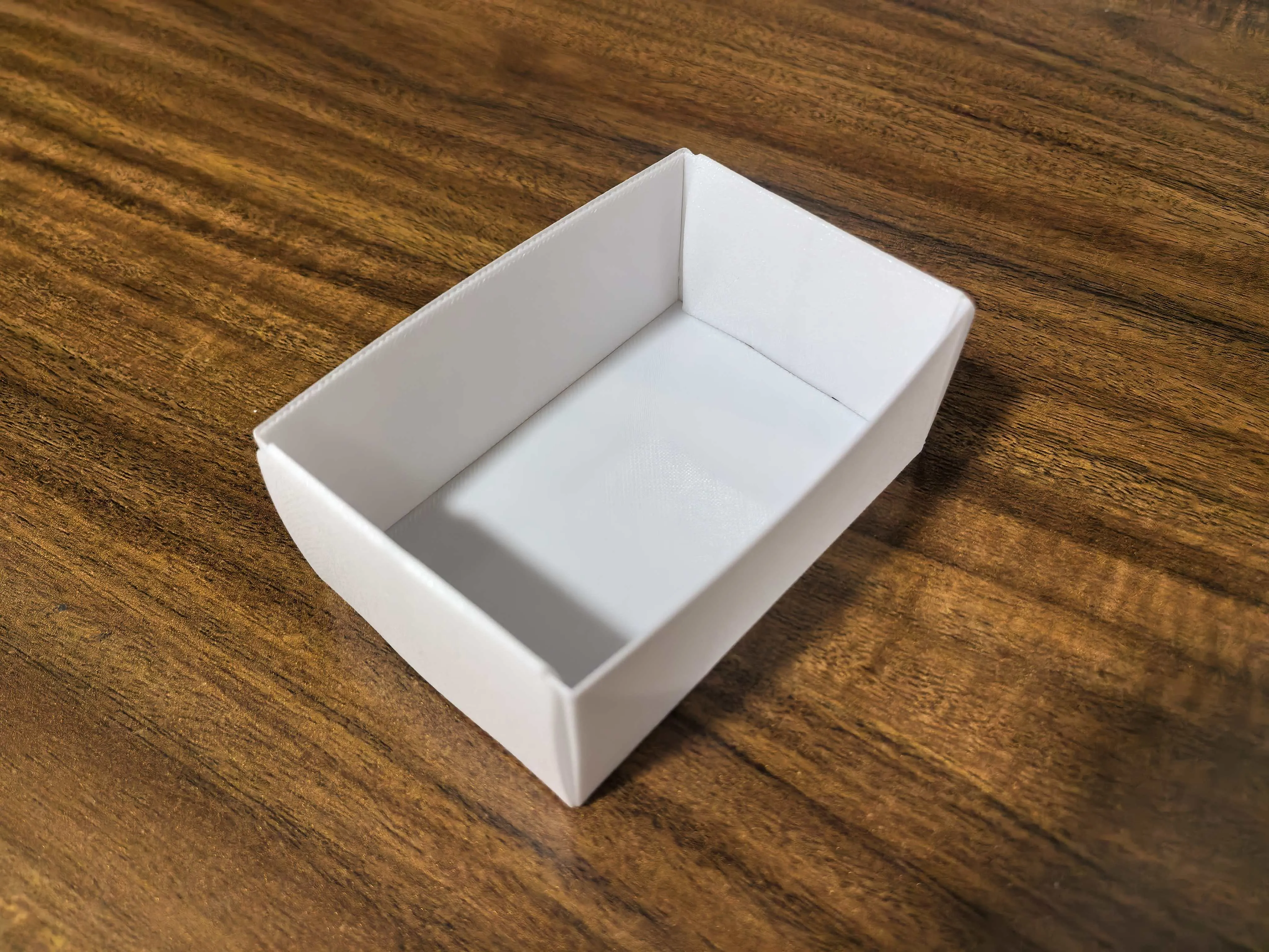 Storage box and first layer test flat printing self-assembly desktop ...