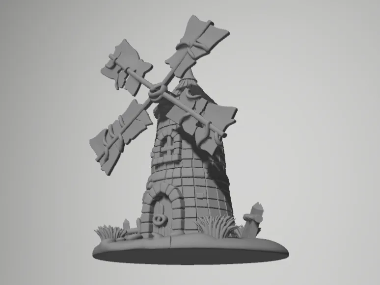 Haunted Halloween Windmill Tower – 3D Print by BROSCO STUDIO MakerWorld ...