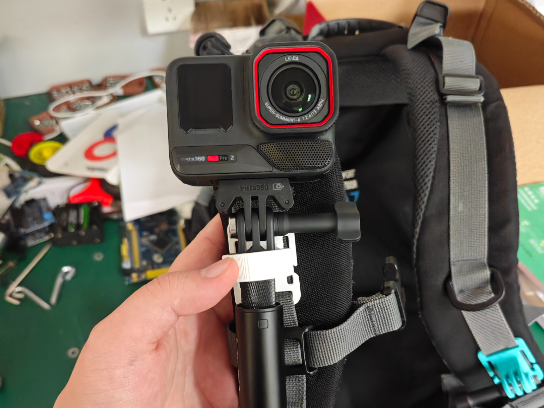 Only 6g, action camera selfie stick mount, backpack selfie stick mount ...