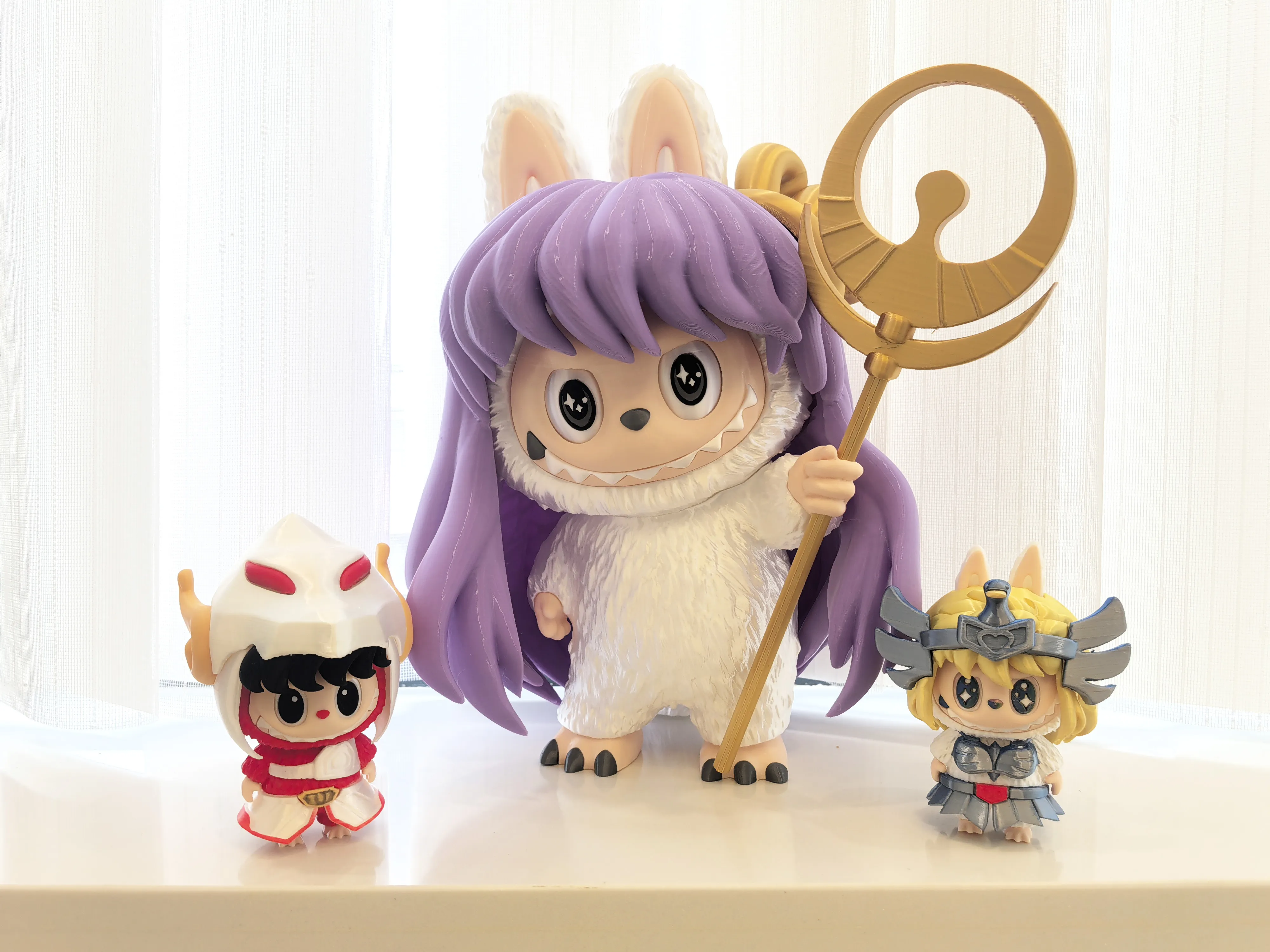 Saint Seiya Hyoga Cosplay Laububu Mini Figure Separated Parts by Formix ...