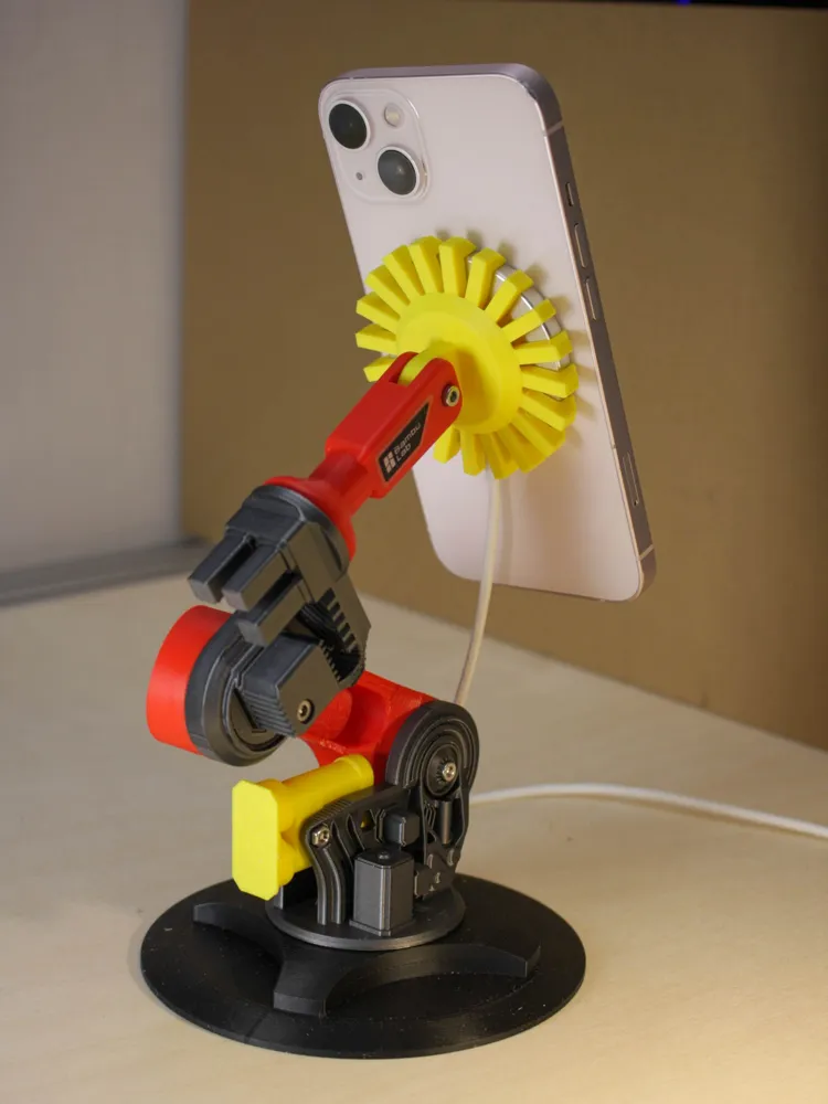 Robotic arm phone stand MagSafe wireless magnetic charging No AMS ...