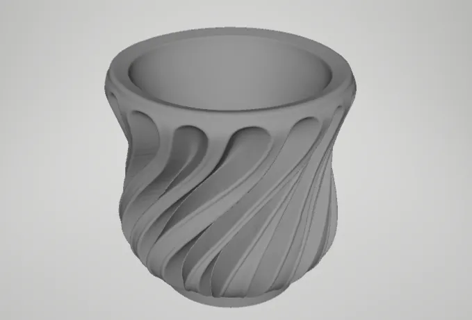 Unique Pattern Cup – Artistic 3D Print - Free 3D Print Model - MakerWorld
