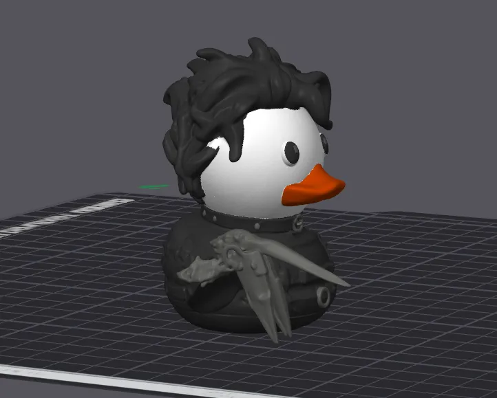 Edward Scissorhands Duck (Edward Scissorduck) by JJtheCreator ...