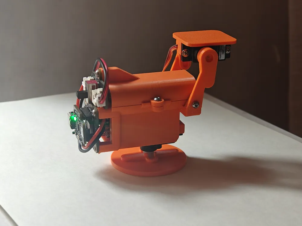 CyberBrick Omnidirectional Two-Axis Gimbal by damon MakerWorld: Download Free 3D Models