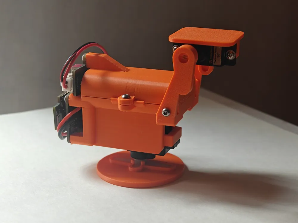 CyberBrick Omnidirectional Two-Axis Gimbal by damon MakerWorld: Download Free 3D Models