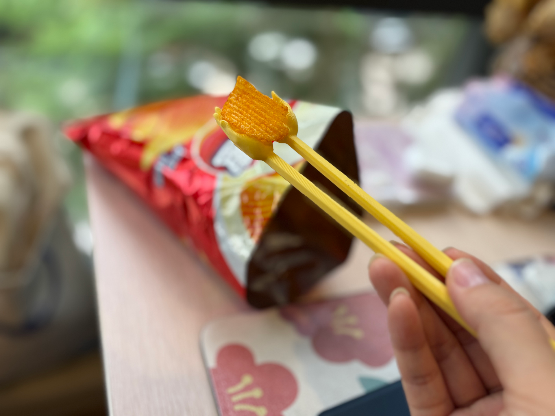 Dedicated little hands chopsticks by Hazel MakerWorld: Download Free 3D ...