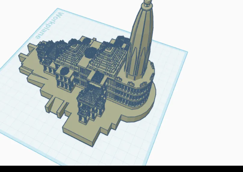 Ram Mandir - Free 3D Print Model - MakerWorld