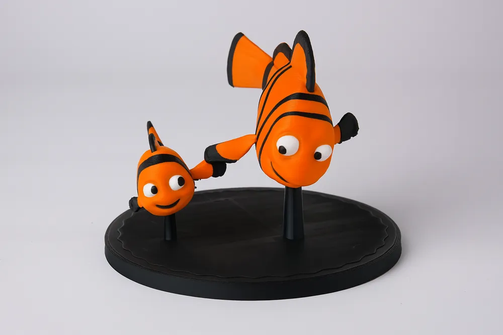 Finding Nemo Collectible Art – Marlin & Nemo by GeekSculpt3D MakerWorld ...