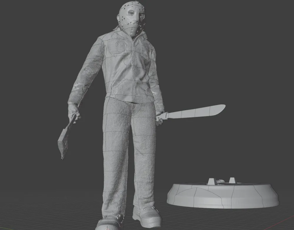 Life-Size Jason Voorhees Masked Version by Ryan MakerWorld: Download ...