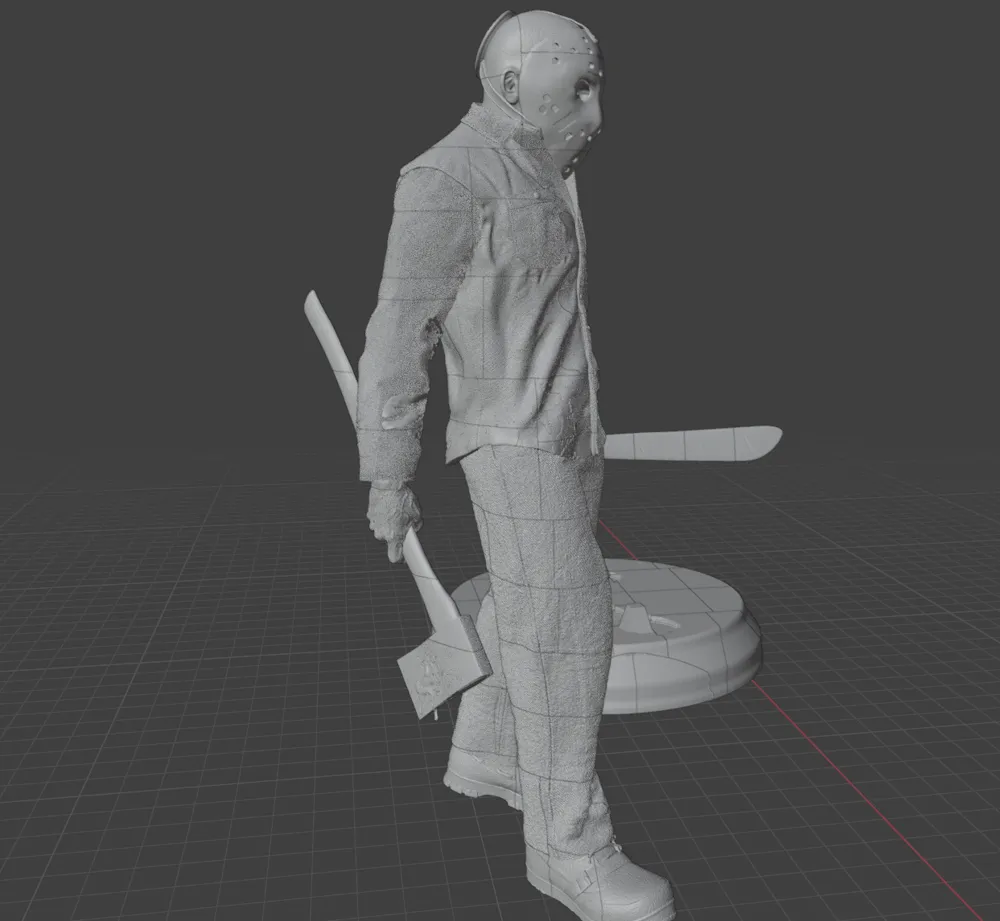 Life-Size Jason Voorhees Masked Version by Ryan MakerWorld: Download ...