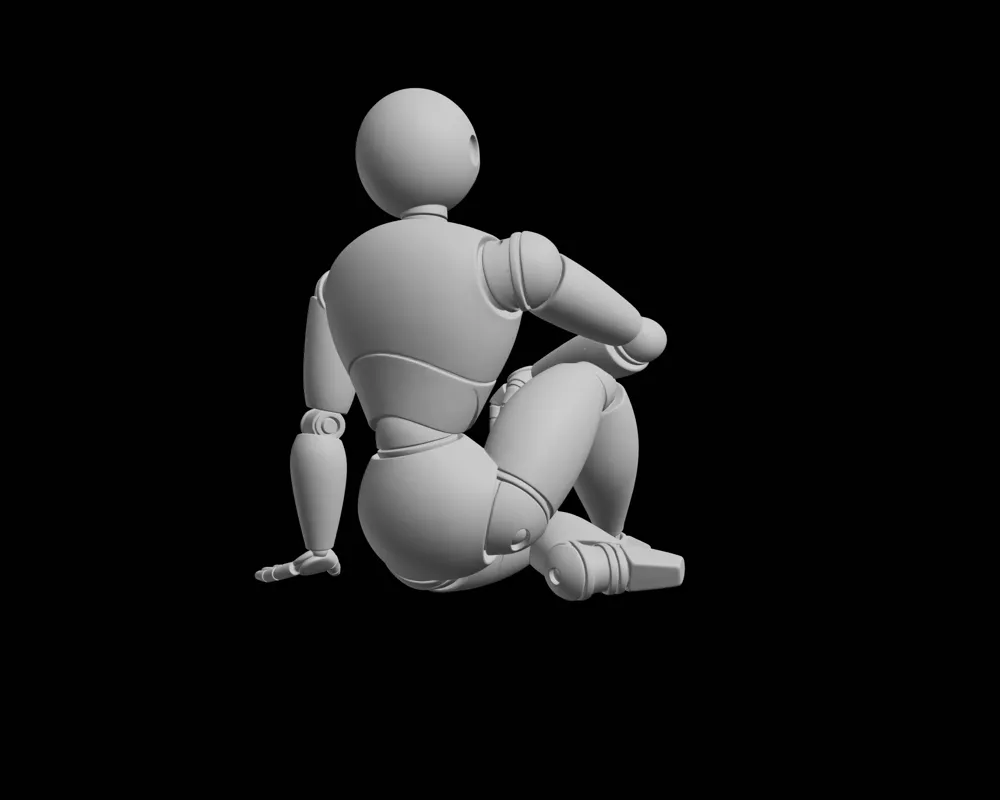 The Robot Figure – The Future Showpiece by H3iD3R MakerWorld: Download ...