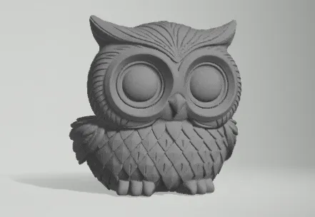 Cute Owl Paperweight & Desk Organizer by BROSCO STUDIO MakerWorld: Download Free 3D Models