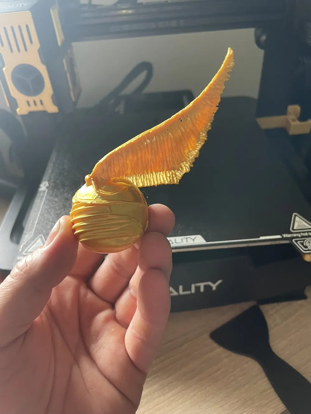 Golden Snitch Harry Potter by Ghostdragon MakerWorld: Download Free 3D ...