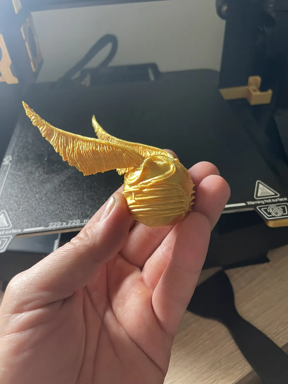 Golden Snitch Harry Potter by Ghostdragon MakerWorld: Download Free 3D ...