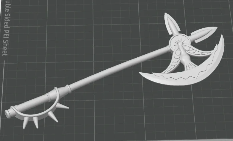 Escanor's Divine Axe – Rita by meloncito MakerWorld: Download Free 3D ...