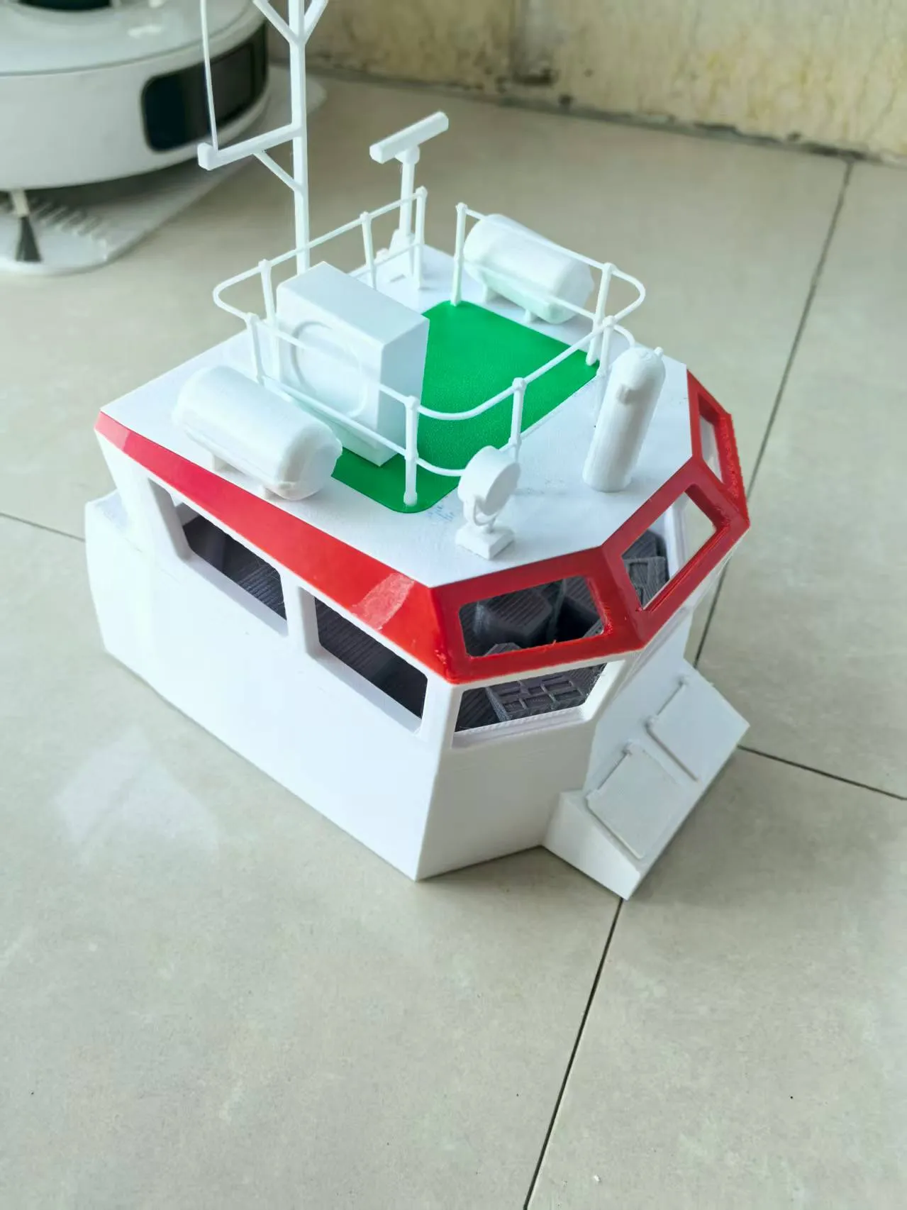 Paint-free version tugboat, no multi-color printing required - Free 3D ...