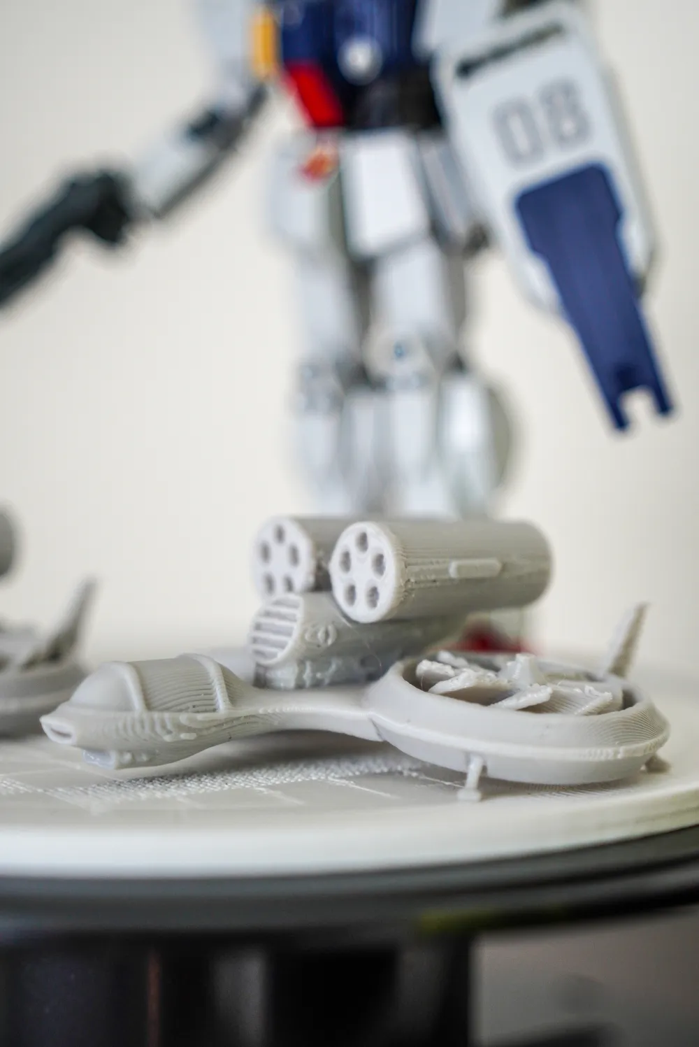 Earth Federation Forces "Fanfan" Hover Attack Helicopter by Rootus MakerWorld: Download Free 3D ...