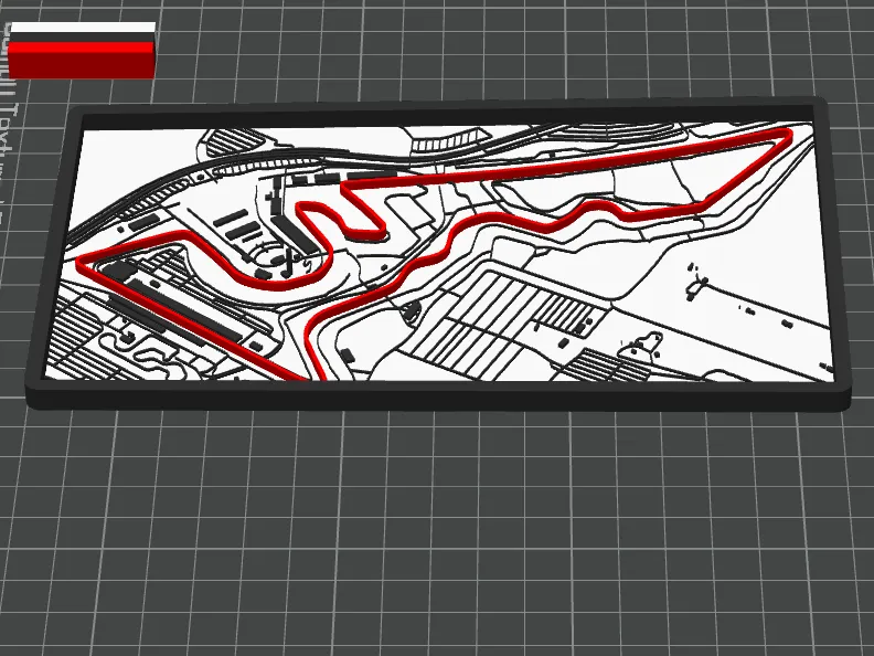 COTA F1 track map by The Printer MakerWorld: Download Free 3D Models