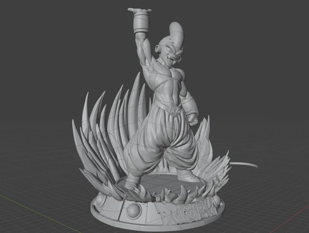 Majin Buu Display Base Dragon Ball Energy Showcase by Ryan ...