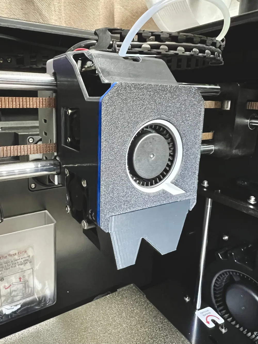 Q1 Pro Extruder cover & Hotend cooling upgrade kit Remixed by Croe ...